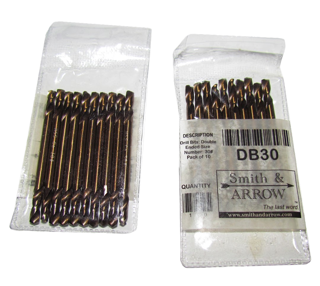 RIVET DOUBLE ENDED DRILL BITS, M2 - 3MM, 1/8" — Smith & Arrow