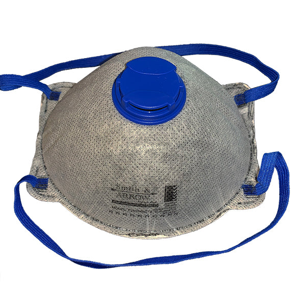 P2 ACTIVE CARBON FACE MASKS, VALVED - CUPPED OR FOLDING — Smith & Arrow